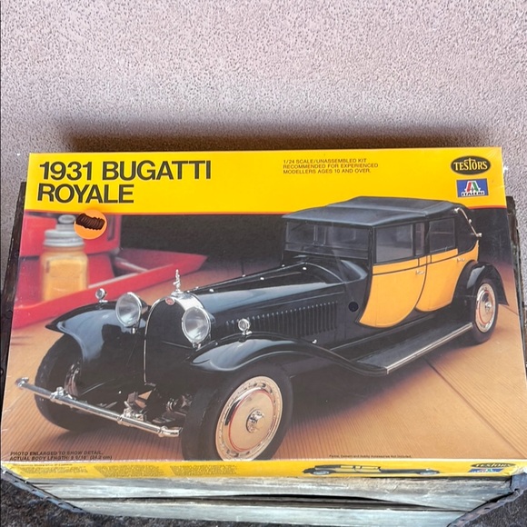 testors | Toys | 931 Bugatti Royale Model Kit By Testors | Poshmark